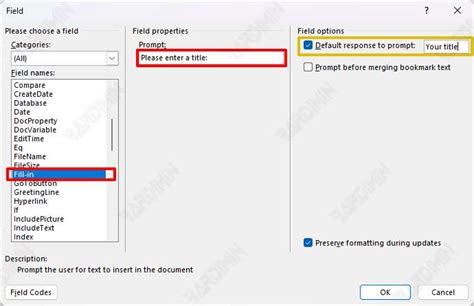 Create A Data Input Form In Microsoft Word