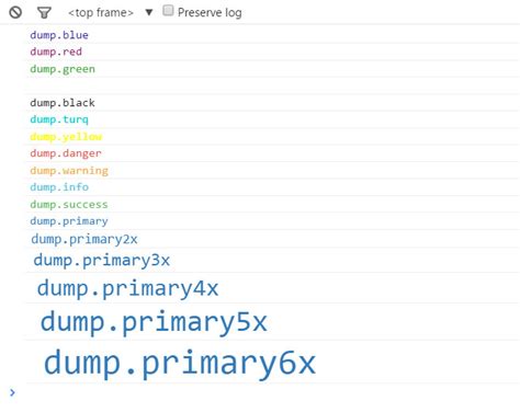 Dump Lib Javascript Library