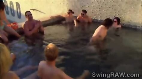 Horny Couples Have Fun In The Swingers Mansions Pool Eporner