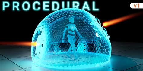 Procedural Sci Fi Shield V Blender Market