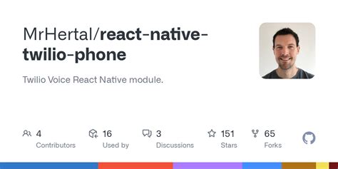 Github Mrhertalreact Native Twilio Phone Twilio Voice React Native Module