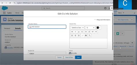 Text Types Custom Fields In Salesforce Crs Info Solutions