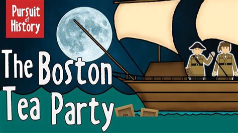 The Boston Tea Party Road To The Revolution Youtube Boston Tea