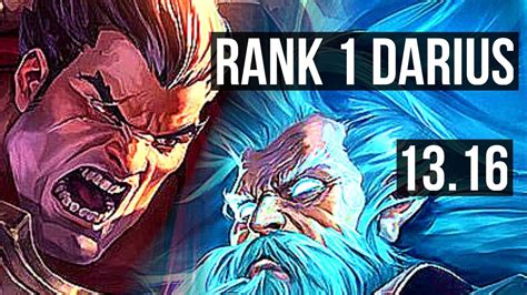 Darius Vs Zilean Mid Rank 1 Darius 1214 Legendary Rank 21 Na