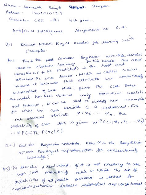 Artificial Intelligence Assignment Pdf