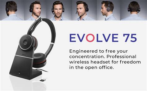 Jabra Evolve 75 Bluetooth Headset TEK Shanghai