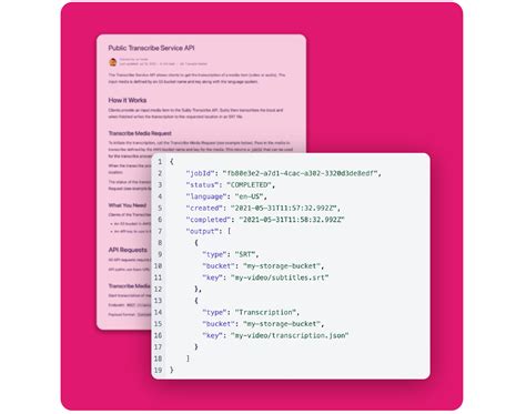 API Transcription IFrame Subly