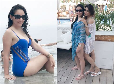Sanjay Dutts Wife Manyata Looks Hot In New Sexy Swimsuit Pictures