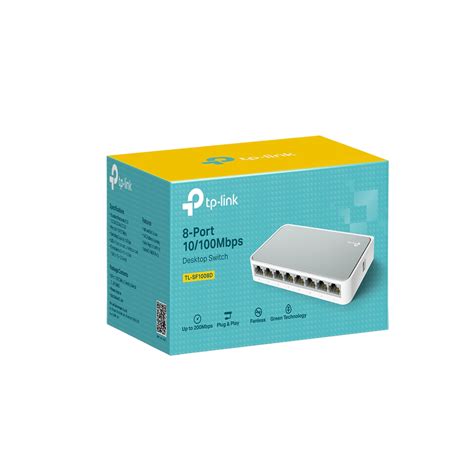 Tp Link Switch Hub 8 Port 10 100mbps Tl Sf1008d V15
