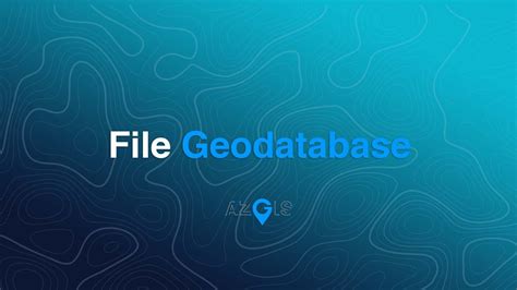 Creating A File Geodatabase ArcMAP YouTube