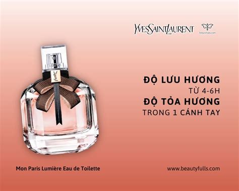 Nước Hoa Mon Paris 90ml Lumière Eau De Toilette Chính Hãng