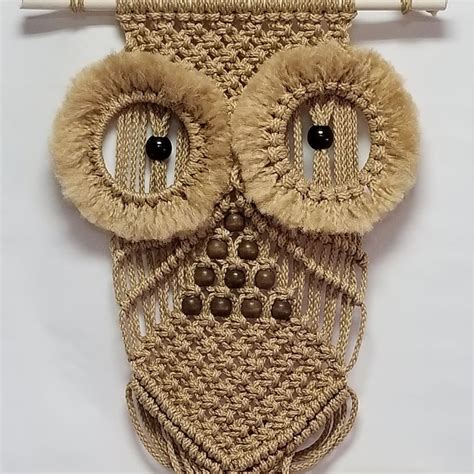 Macrame Owl Pattern Etsy