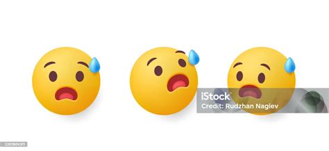3d 이모티콘 세트입니다 피곤하거나 과로한 얼굴이 피로의 감정을 표현하는 스티커 소셜 네트워크에서 커뮤니케이션을 위한 이모티콘 사실적인 벡터 일러스트레이션 모음 이모티콘에