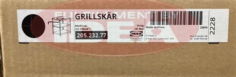 Brand New Ikea Grillskar Black Stainless 33 7 8x24 Unit For Sink 205