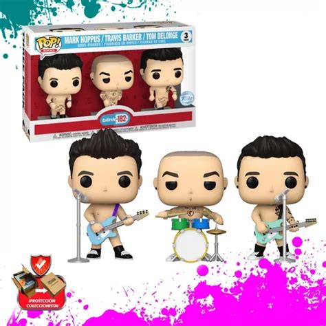 Funko Pop Blink Pack Pz Whats My Age Again Banda Rock Env O Gratis