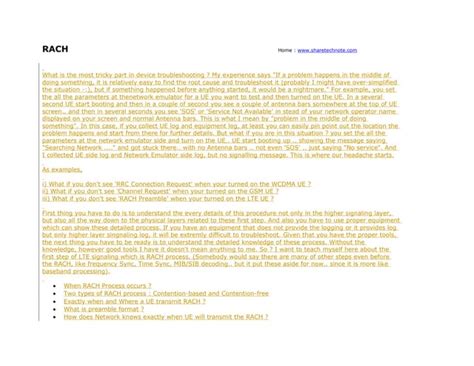 Lte Rach Procedure Pptx