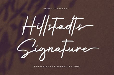 Hillstadts Signature Font Dafont Free