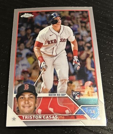 2023 Topps Chrome Triston Casas Rookie 174 Ebay
