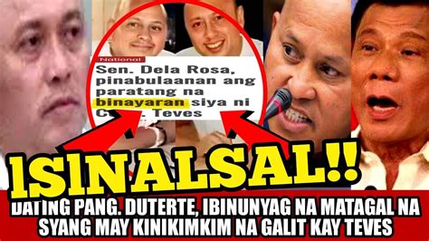 SEN BATO HARAP HARAPANG ISINALSAL KAY CONG TEVES NA HINDI SYA