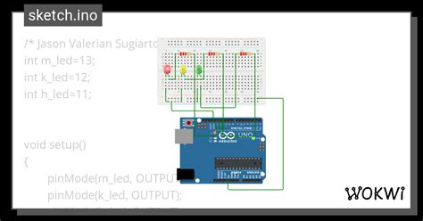 Latihan2 Wokwi ESP32 STM32 Arduino Simulator