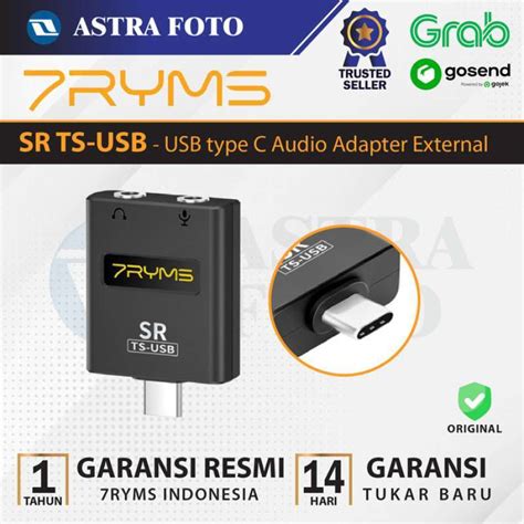 Jual 7ryms Sr Ts Usb Usb Type C Audio Adapter External Sound Card Di Seller Sweet Shop