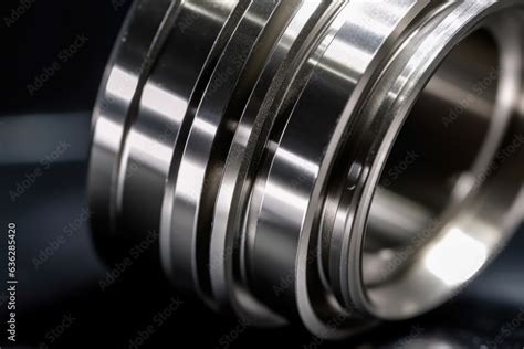 Immaculate Macro Capture Exquisite Coupling Showcasing Pristine Metal