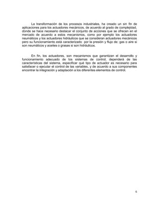 Actuadores Mecánicos PDF