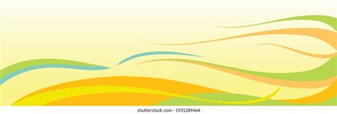 Green Yellow Abstract Curve Pattern Background Stock Vector Royalty Free 1931289464 Shutterstock