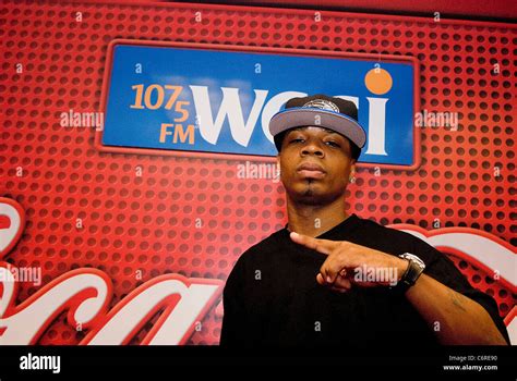 Rapper Plies Aka Algernod Washington At Wgci Coca Cola Lounge Chicago