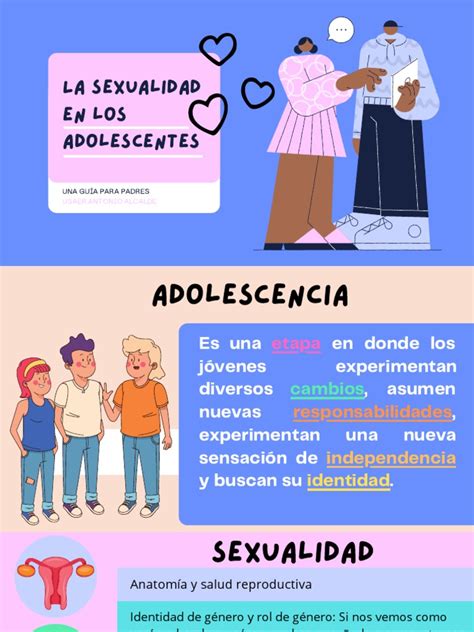 La Sexualidad En Los Adolescentes Pdf La Sexualidad Humana