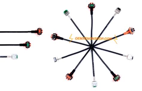 Osram Oem Ballast Connector Wiring Cables