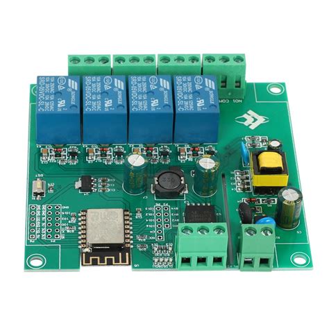 ESP8266 Wireless WIFI 4 Channel Relay Module ESP 12F Wifi Development Board For Arduino AC DC 5V