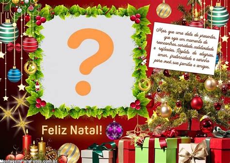 Cartão De Natal Colagem De Foto Colagem De Foto