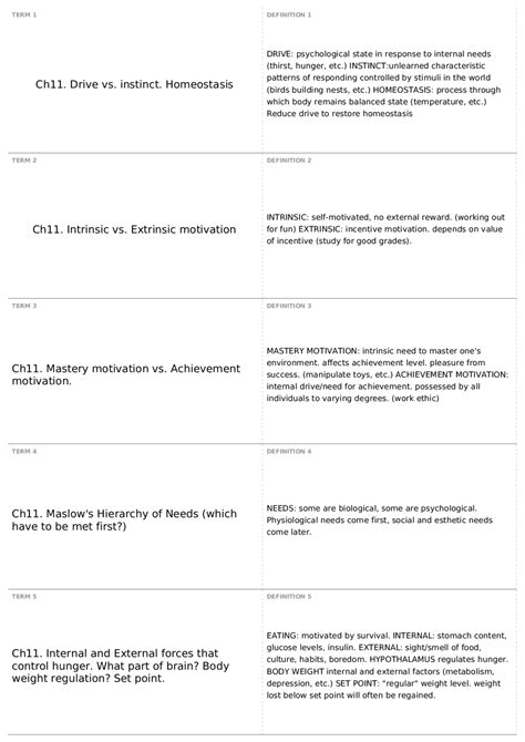 Test 4 Psyc 201 Honintro To Psych Sb Docsity