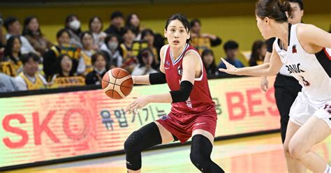 Bk 플레이어 28점 폭발 강이슬 염윤아 언니 부재 강한 동기 부여 되었다