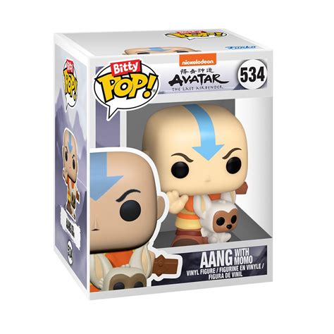 Avatar The Last Airbender Aang Funko Bitty Pop Mini Figure 4 Pack