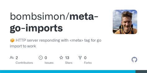 Github Bombsimonmeta Go Imports 📦 Server Responding With Tag