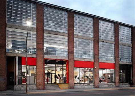 Steel Rebar Forms Storage System At Toronto Kitchen Showroom