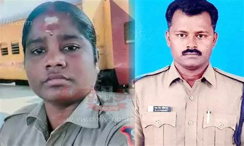 policeman commits suicide over forgery issue மதுரை அருகே பெண் போலீஸ்