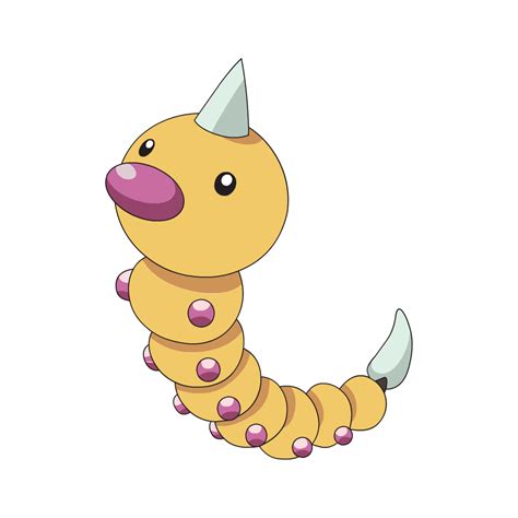 Картинка покемон Видл Weedle Покемоны с именами