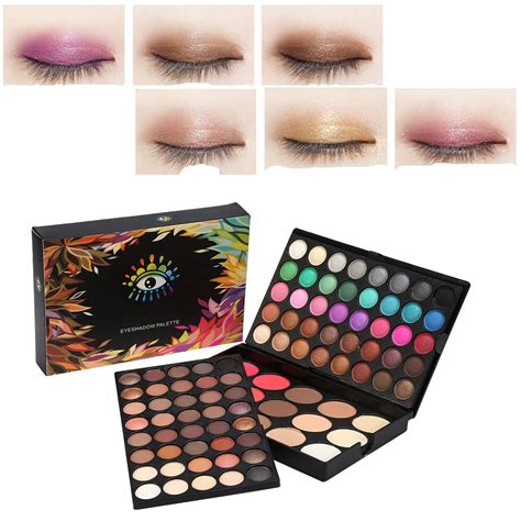 FILFEEL Lidschatten Palette 80 Farben Professionelle Lidschatten