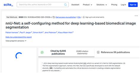 Nnu Net A Self Configuring Method For Deep Learning Based Biomedical