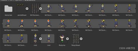 Unity初学4——帧动画以及主角攻击（2d）unity2d 四个方向逐帧动画 Csdn博客