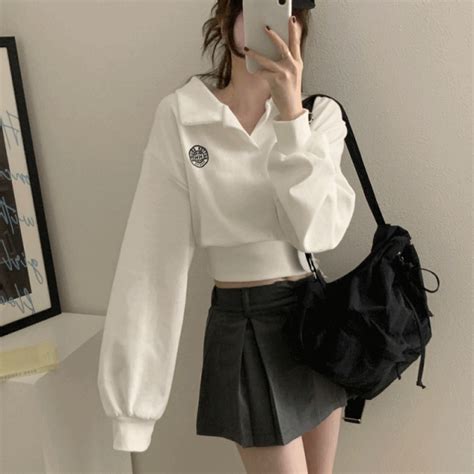 베베 자수 카라 맨투맨2color 에이블리 베베 자수 카라 맨투맨2color 에이블리