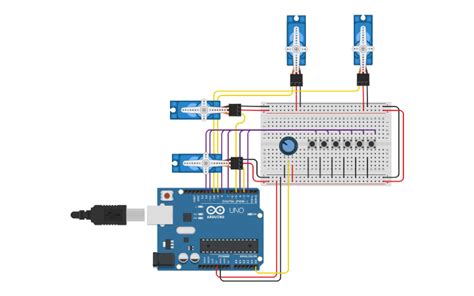 Circuit Design Control Nº2 Tinkercad