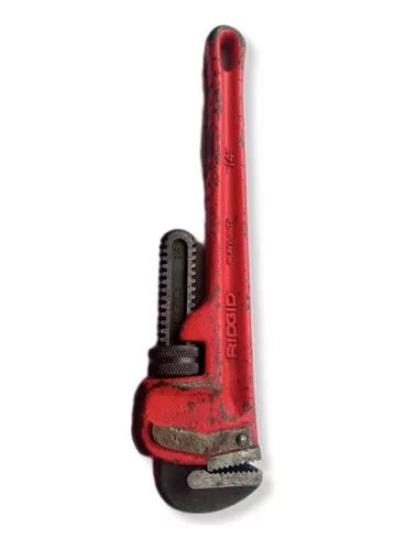 Llave De Tubo Inglesa Marca Ridgid Calidad Pulgadas MercadoLibre