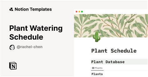Garden Watering Schedule Template Fasci Garden
