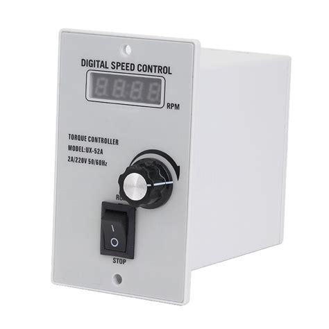 Digital Display US W UX AC Speed Motor Controller Regulated Speed Forword Backword