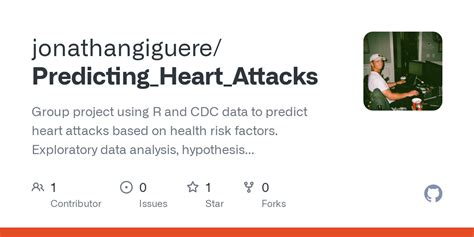 Github Jonathangiguerepredictingheartattacks Group Project Using