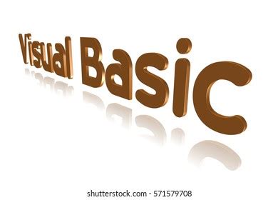 Visual Basic Language Over Royalty Free Licensable Stock